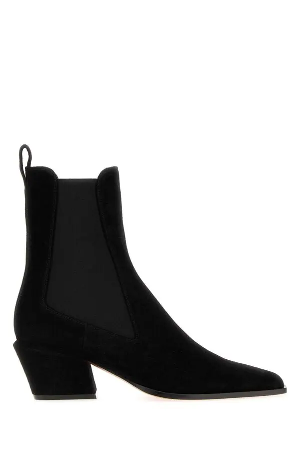 Paris Texas Bettina Suede Ankle Boots With 5 Cm Heel