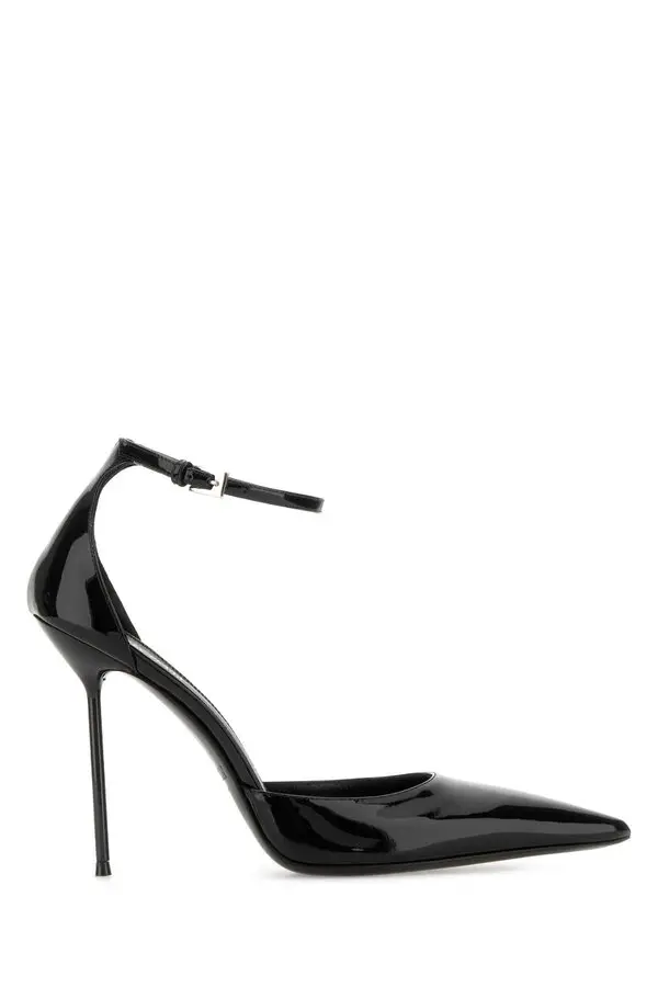Paris Texas Lidia Leather Pumps - Black