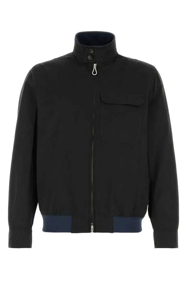 PALTO' Arturo Cotton-blend Jacket - Blue