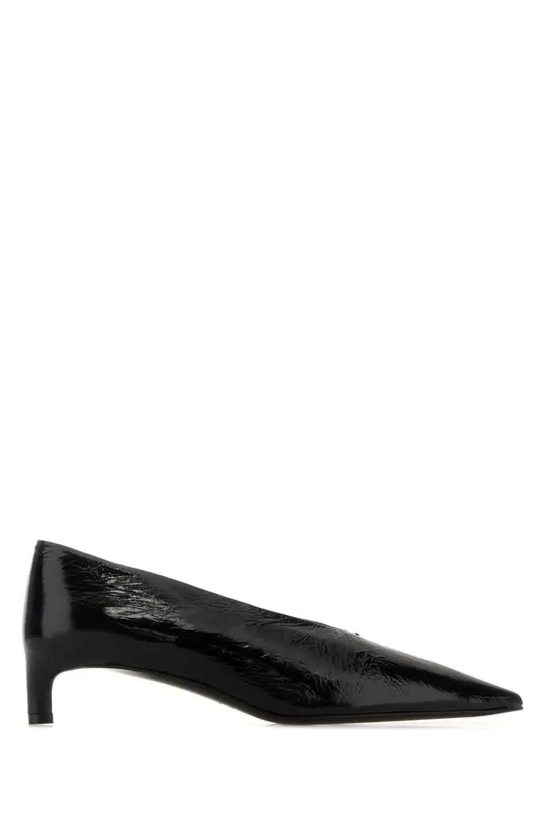 JIL SANDER Leather Pumps With 4 Cm Heel