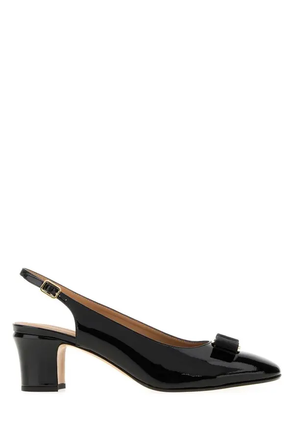 FERRAGAMO Vetty 55 Leather Pumps