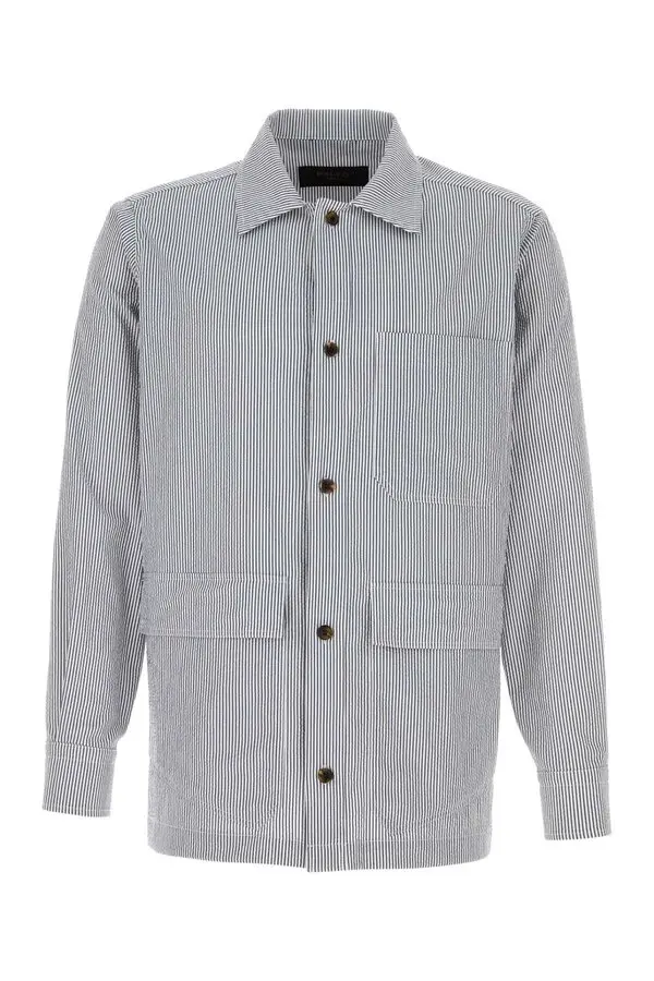 PALTO' Embroidered Polyester-blend Giovanni Shirt