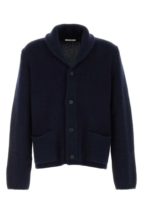 THE ROW Cashmere-cotton Cardigan For