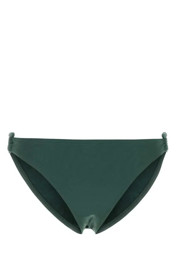 ERES Dark Stretch Nylon Clutch Bikini Bottom - Green