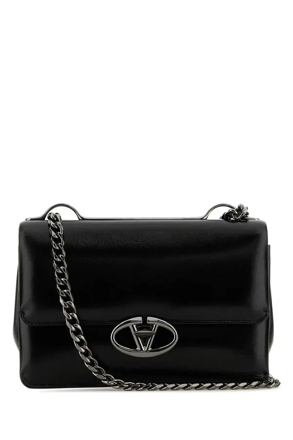Valentino Garavani Vlogo Mini Leather Shoulder Bag With Crossbody Strap