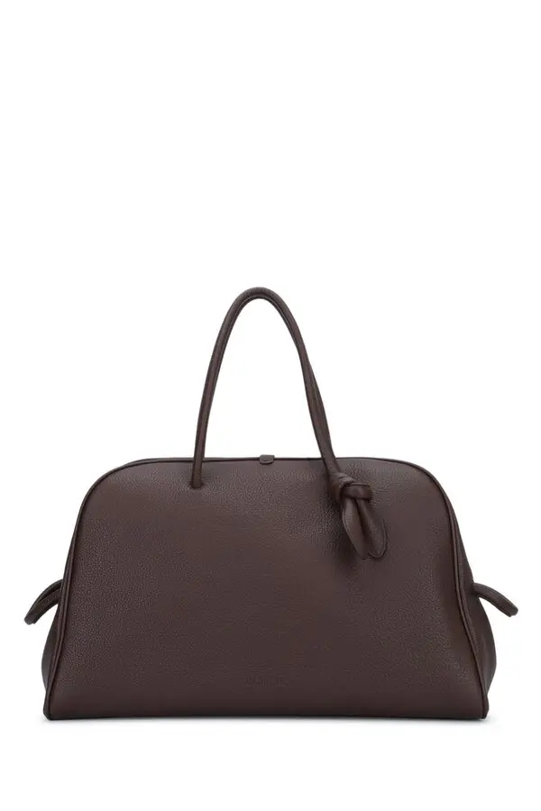 Jacquemus Le Grand Turismo Calf Leather Mini Handbag - Darkbrown