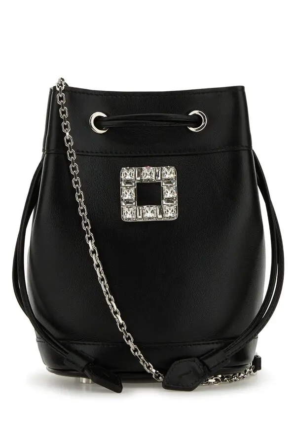 ROGER VIVIER Daisy Mini Aumoniere Handbag - Cire