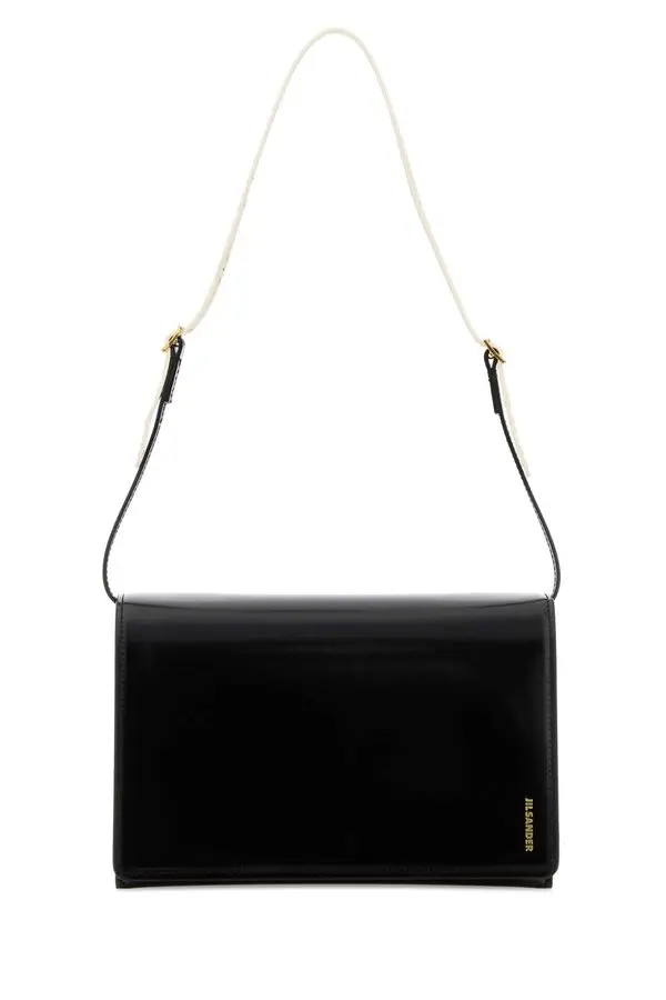 JIL SANDER Mini Leather Small File Shoulder Handbag 21cm