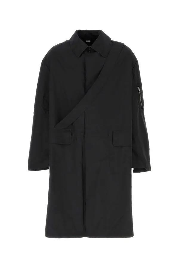 Random Identities Polyester Zip-up Jacket With Classic Collar