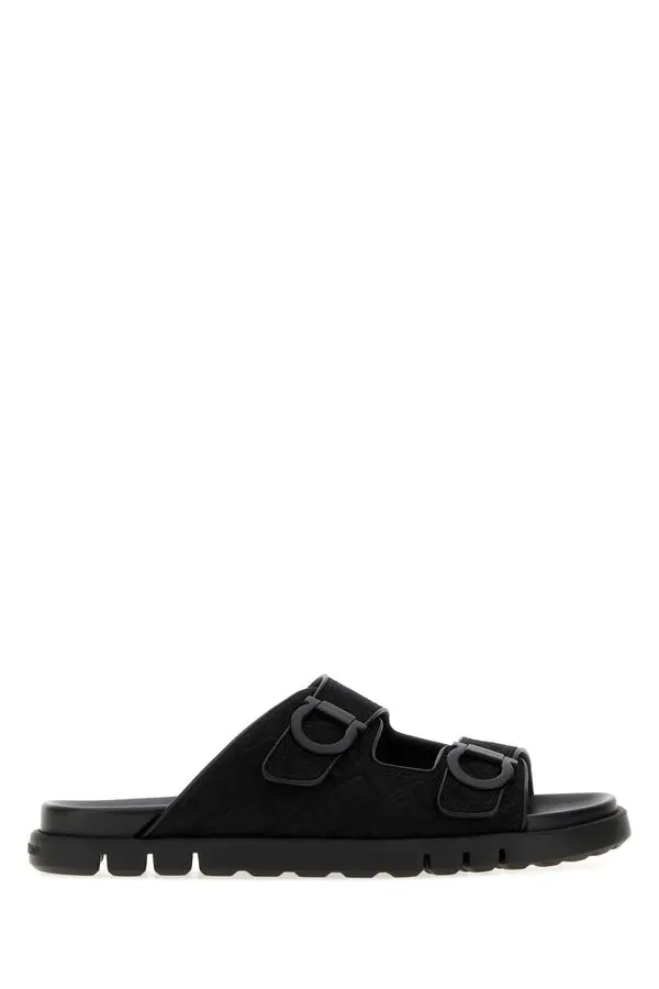 FERRAGAMO Jacquard Colly Slippers