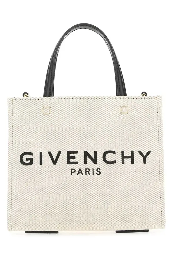Givenchy Paris Mini G-tote Handbag - White