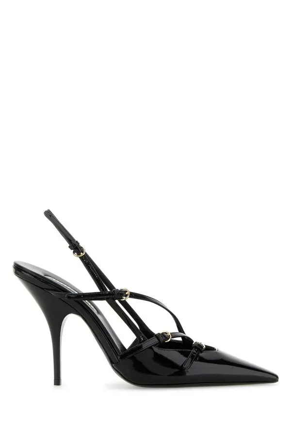 Miu Miu Leather Pumps With 11 Cm Heel