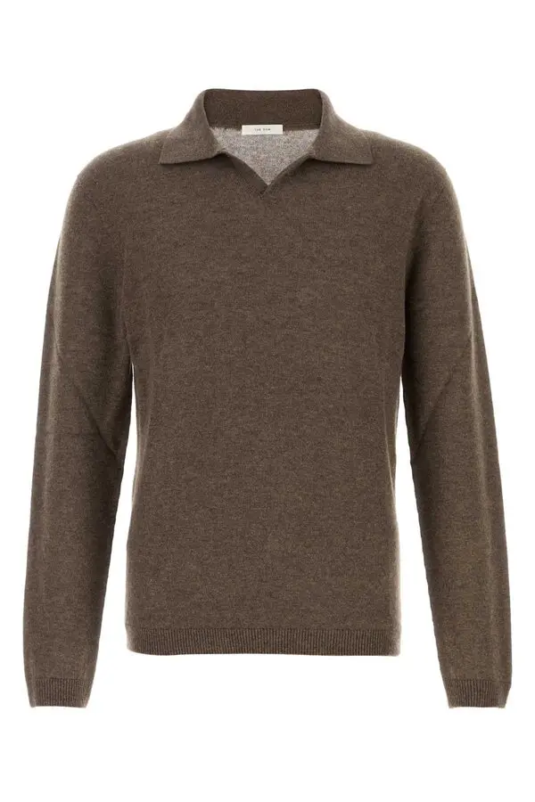 THE ROW Cashmere Ripley Polo Shirt