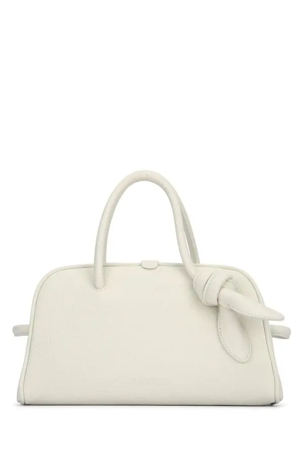 Jacquemus Mini Calf Leather Handbag - Lightivory