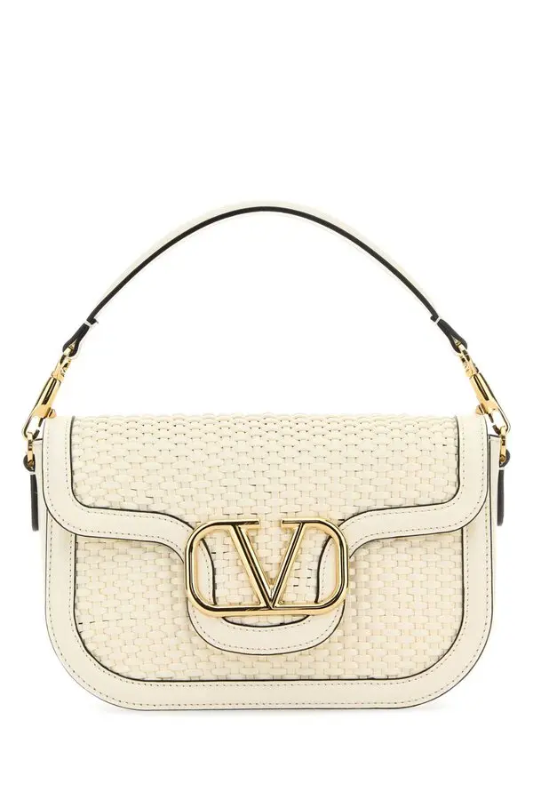 Valentino Garavani Alltime Mini Shoulder Handbag - White