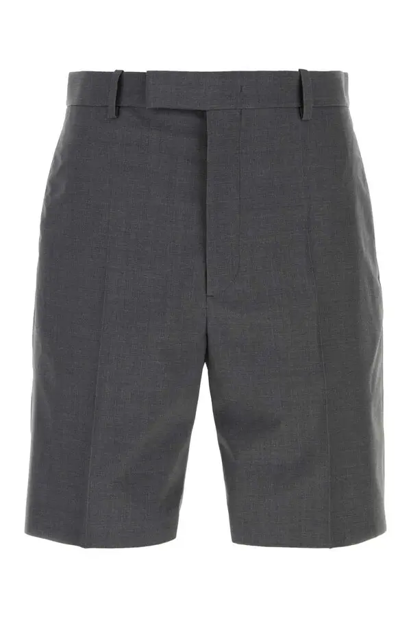 JIL SANDER Bermuda Shorts In Virgin Wool