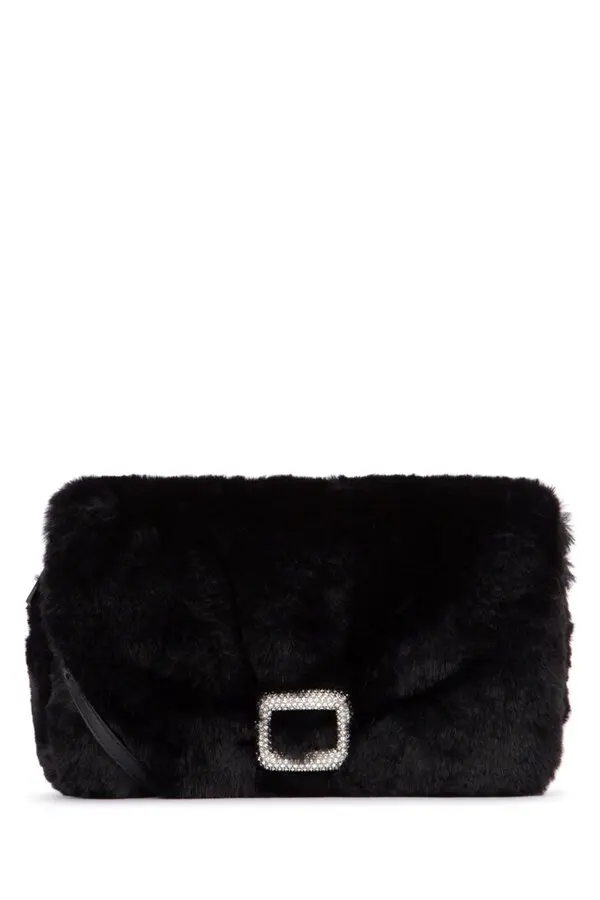 ROGER VIVIER Strass-embellished Phone Holder Wallet For
