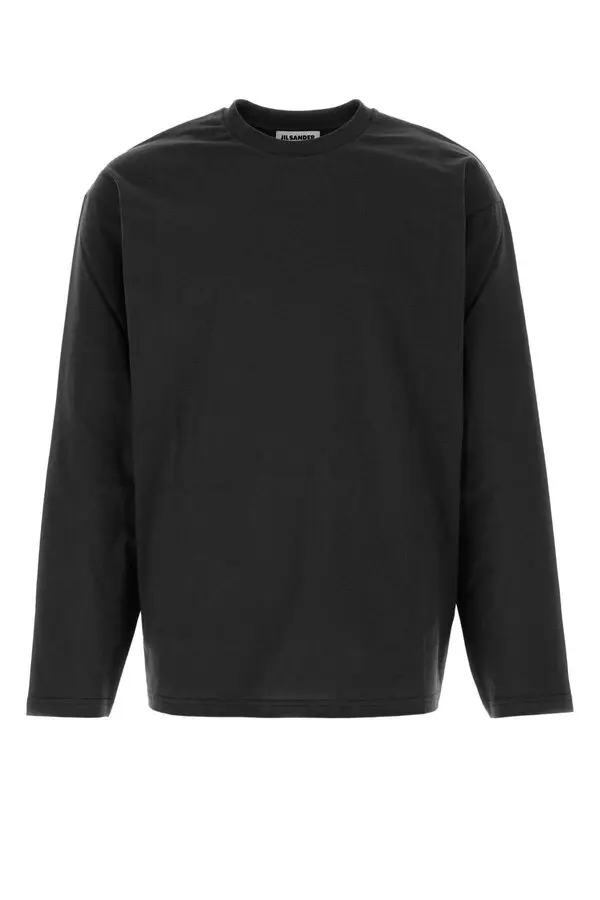 JIL SANDER Slate Cotton T-shirt
