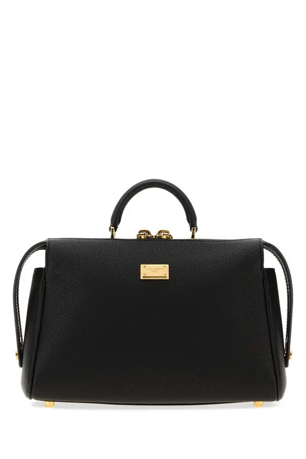 Dolce & Gabbana Vittoria Leather Handbag, 24 Cm Wide X 18 Cm High X 10 Cm Deep