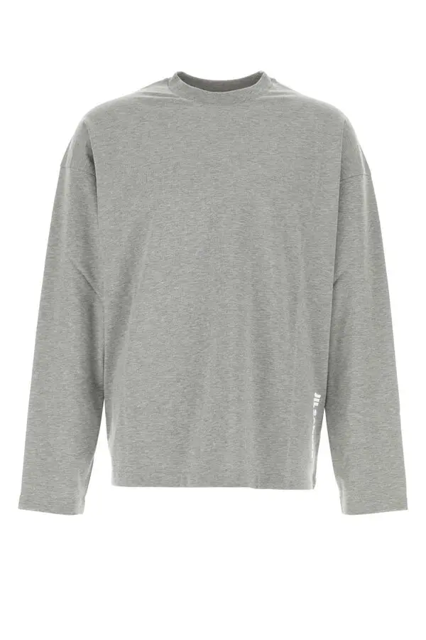 JIL SANDER Cotton T-shirt - Grey