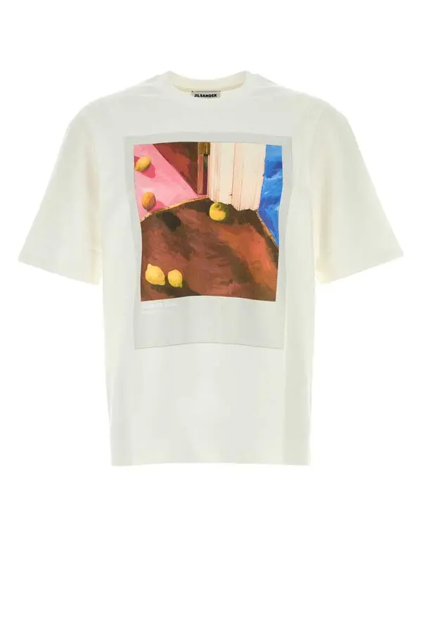 JIL SANDER Cotton T-shirt - White