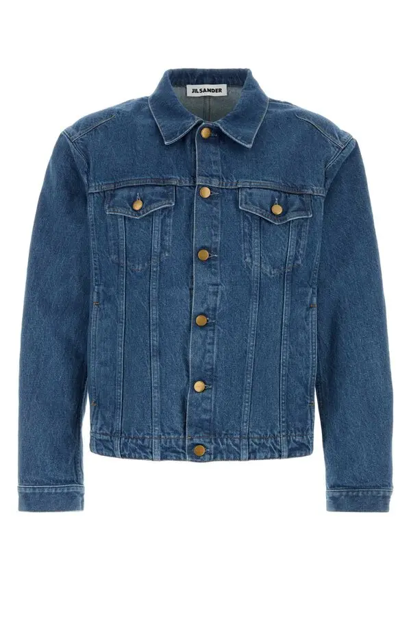 JIL SANDER Denim Trucker Jacket - Blue