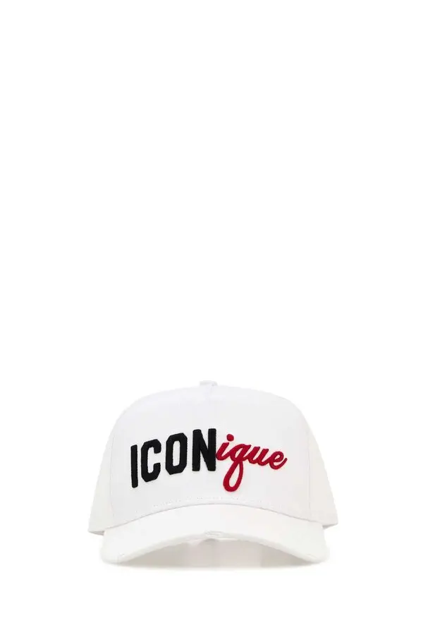 Dsquared2 Mini Baseball Cap In Cotton Gabardine For