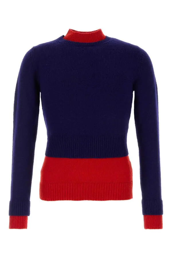 JIL SANDER Wool Blend Knit Sweater