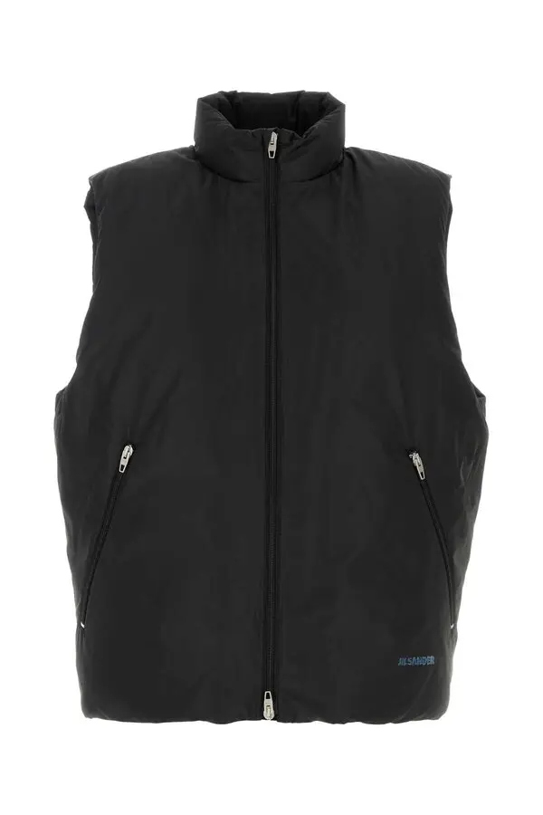 JIL SANDER Sleeveless Down Jacket In Polyester