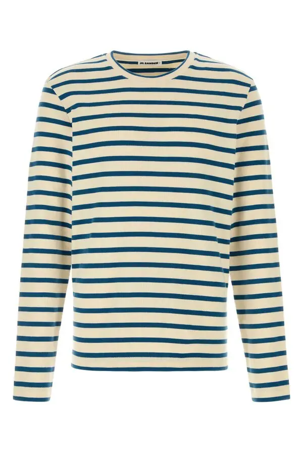 JIL SANDER Embroidered Cotton T-shirt For