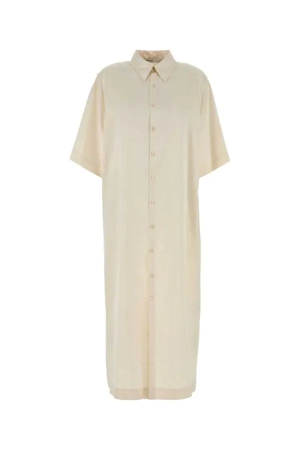 Carven Satin Shirt Dress