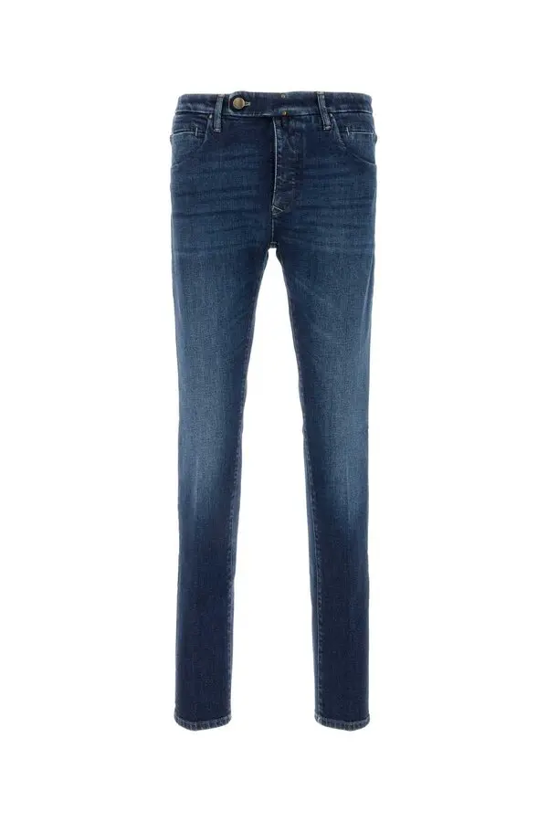 Incotex Stretch Denim Jeans - Blue
