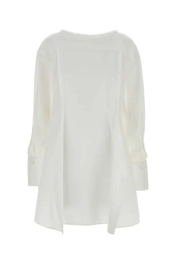 Carven Esperanto Poplin Mini Dress For