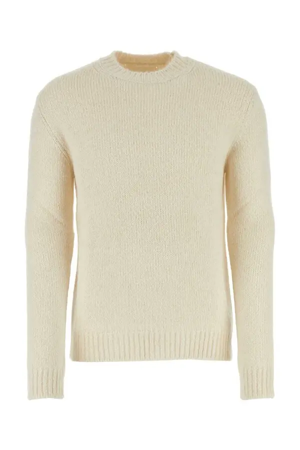 JIL SANDER Alpaca-blend Crewneck Sweater For