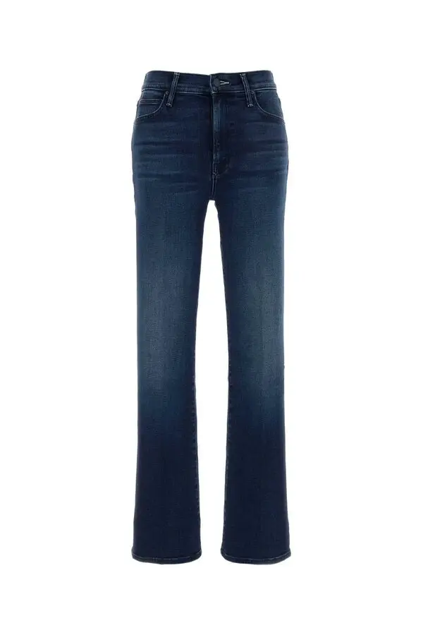 MOTHER The Kick It Jeans In Denim - Blue