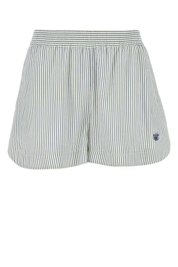 Stella McCartney Embroidered Silk Shorts