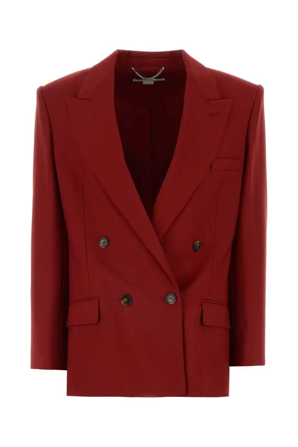 Stella McCartney Tiziano Wool Blazer - Red