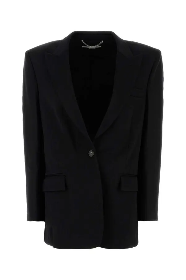 Stella McCartney Wool Blazer With Soft Lining Details