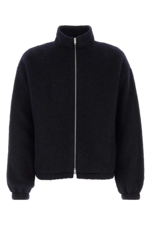 JIL SANDER Midnight Wool-blend Sweatshirt For