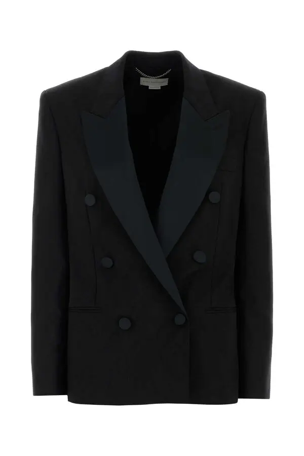 Stella McCartney Virgin Wool Blazer - Black