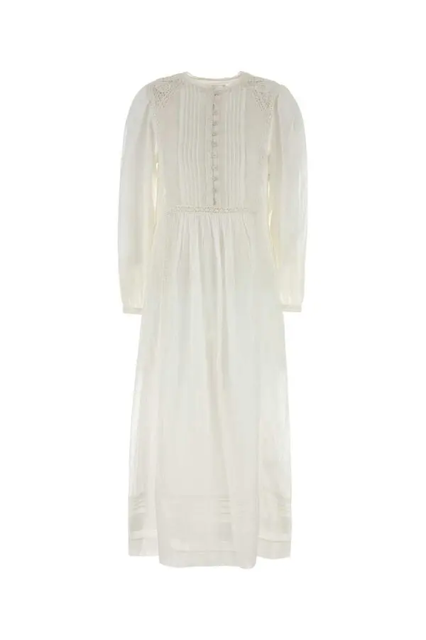 Isabel Marant Étoile Gisela Cotton Mini Dress - White