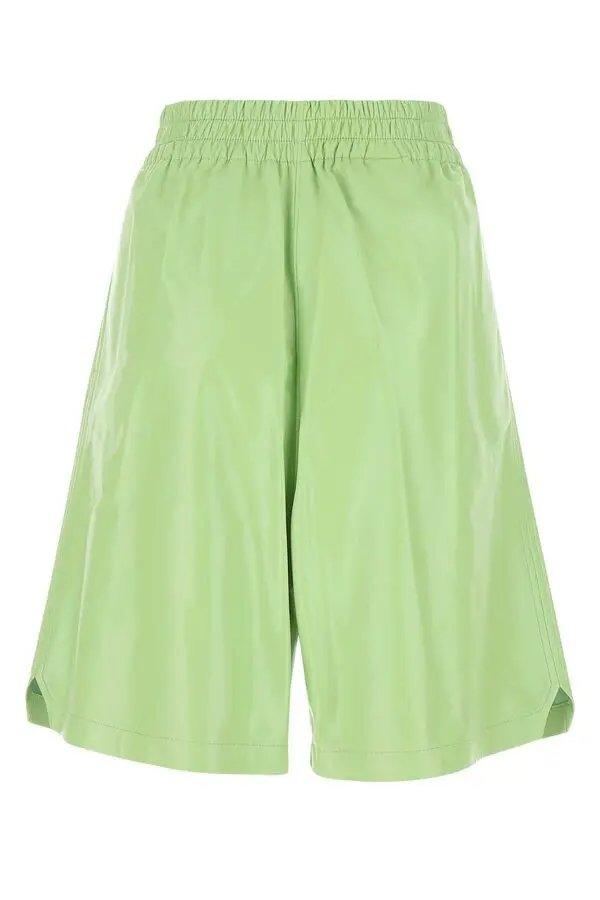 Bottega Veneta Lamb Leather Shorts