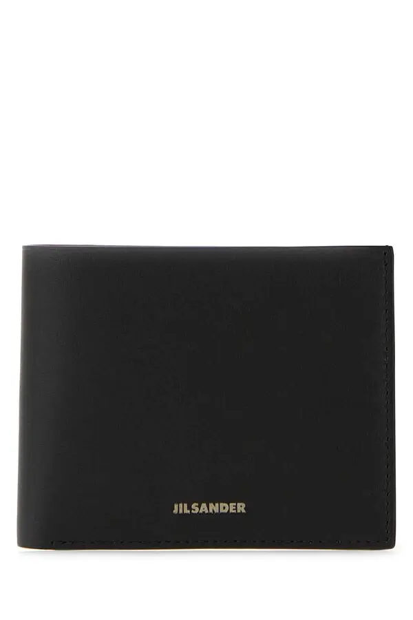 JIL SANDER Mini Leather Wallet 12 Cm X 9 Cm X 2 Cm