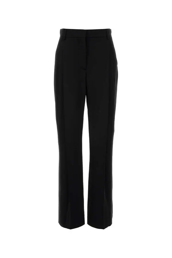 Stella McCartney Satin Straight-leg Trousers