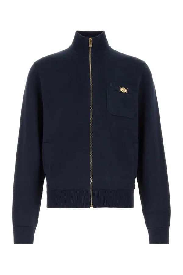 Versace Cashmere & Cotton Cardigan