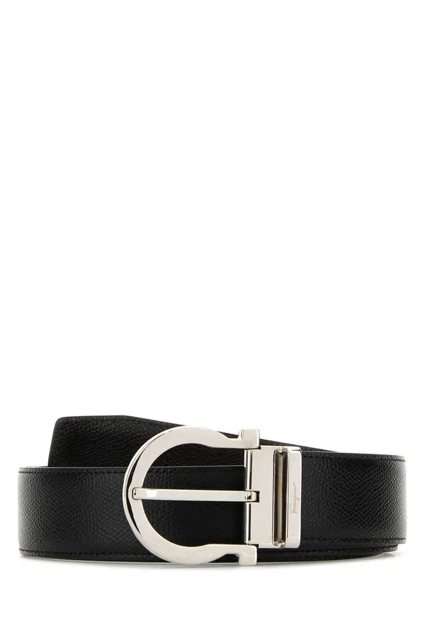 FERRAGAMO 3.5 Cm Leather Belt For