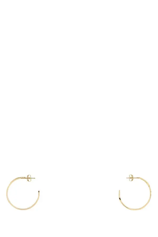 Givenchy Metal Tape Earrings, 1.5 Cm Width X 3 Cm Height