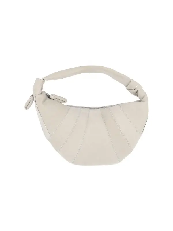 LEMAIRE Quilted Leather Shoulder Bag - Grey