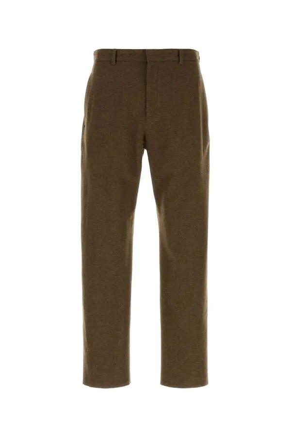 JIL SANDER Felt Wool Pant