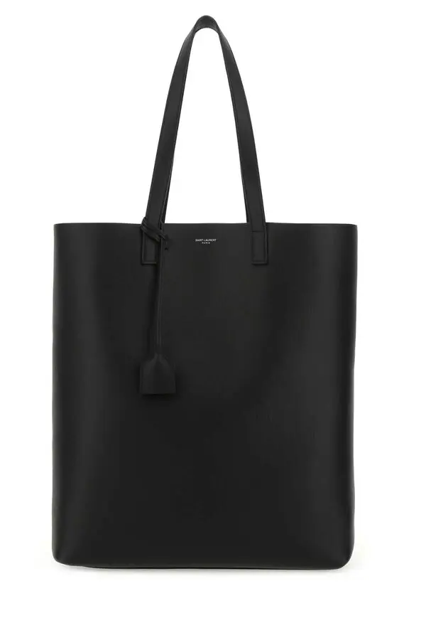 Saint Laurent Bold Shopping Leather Handbag For